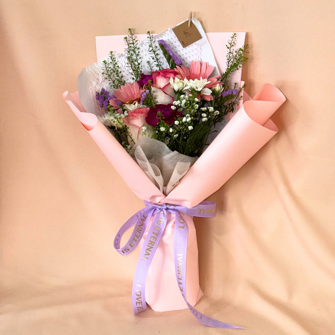 Anya Pink (Rose) Bouquet – kayantropika